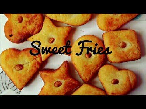 SWEET FRIES 😋 using condensed milk and milk powder - YouTube