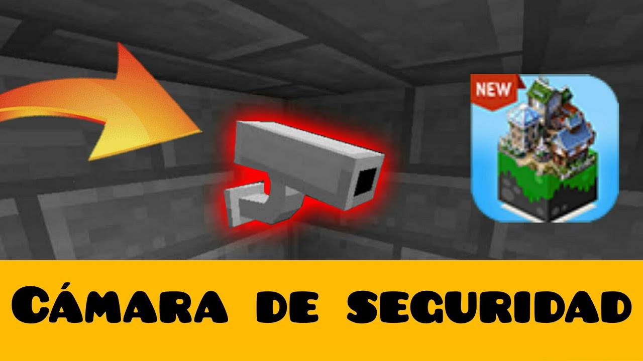 COMO HACER CÁMARAS DE SEGURIDAD EN MASTERCRAFT MOD - YouTube