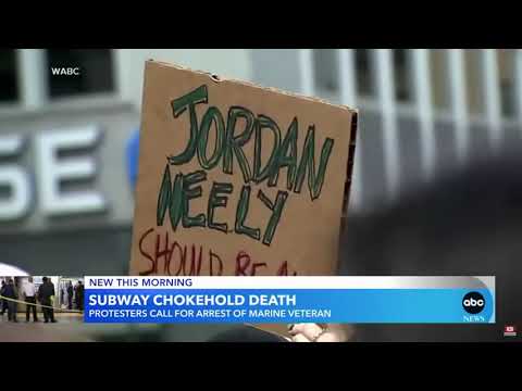 New York on Edge After Subway Choking - YouTube