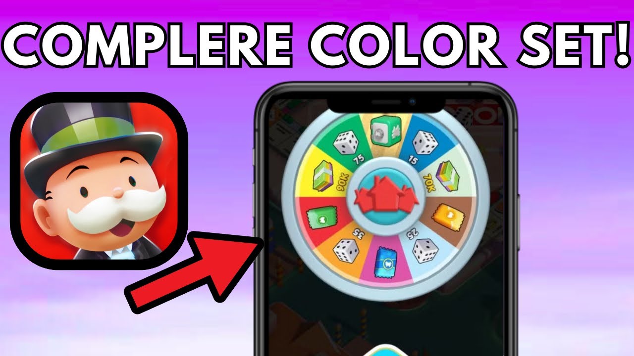 How to Complete Color Set in Monopoly GO (2025) - YouTube