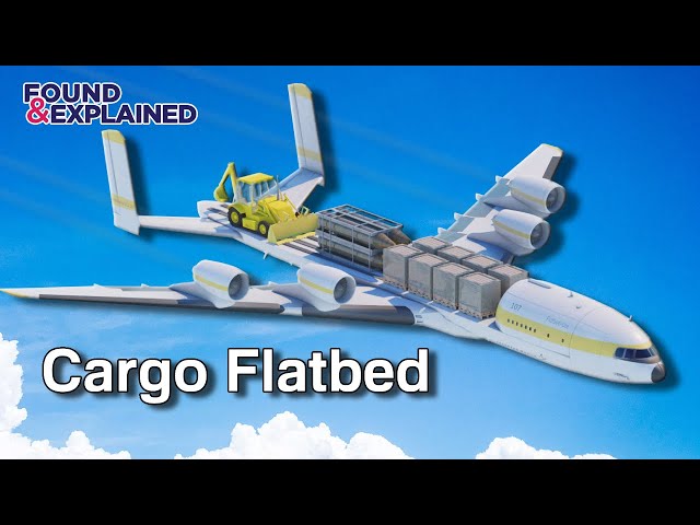 Detailed Model Cargo Airplane