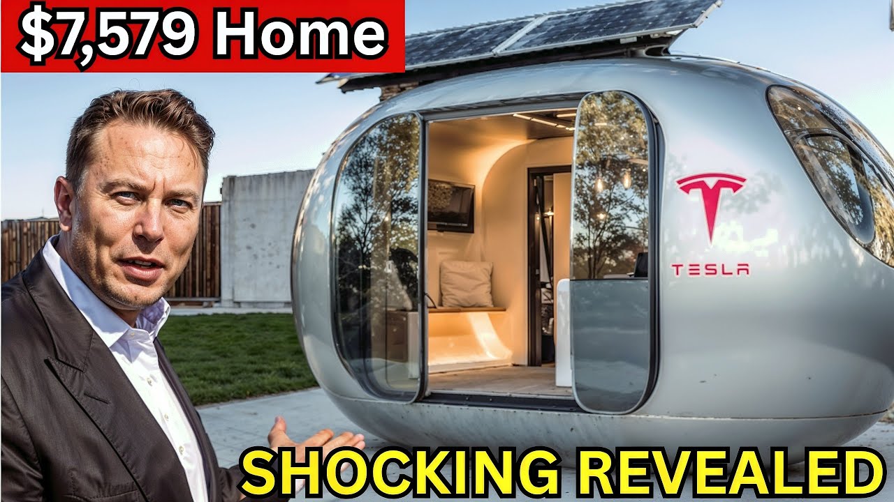 Elon Musk’s $7,579 Survival Pod: The Future of Housing is Here - YouTube