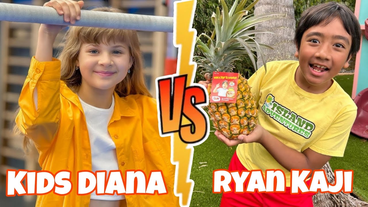 Ryan's Kaji (Ryan's world) vs Kids Diana Show ( Kids Roma Show ...