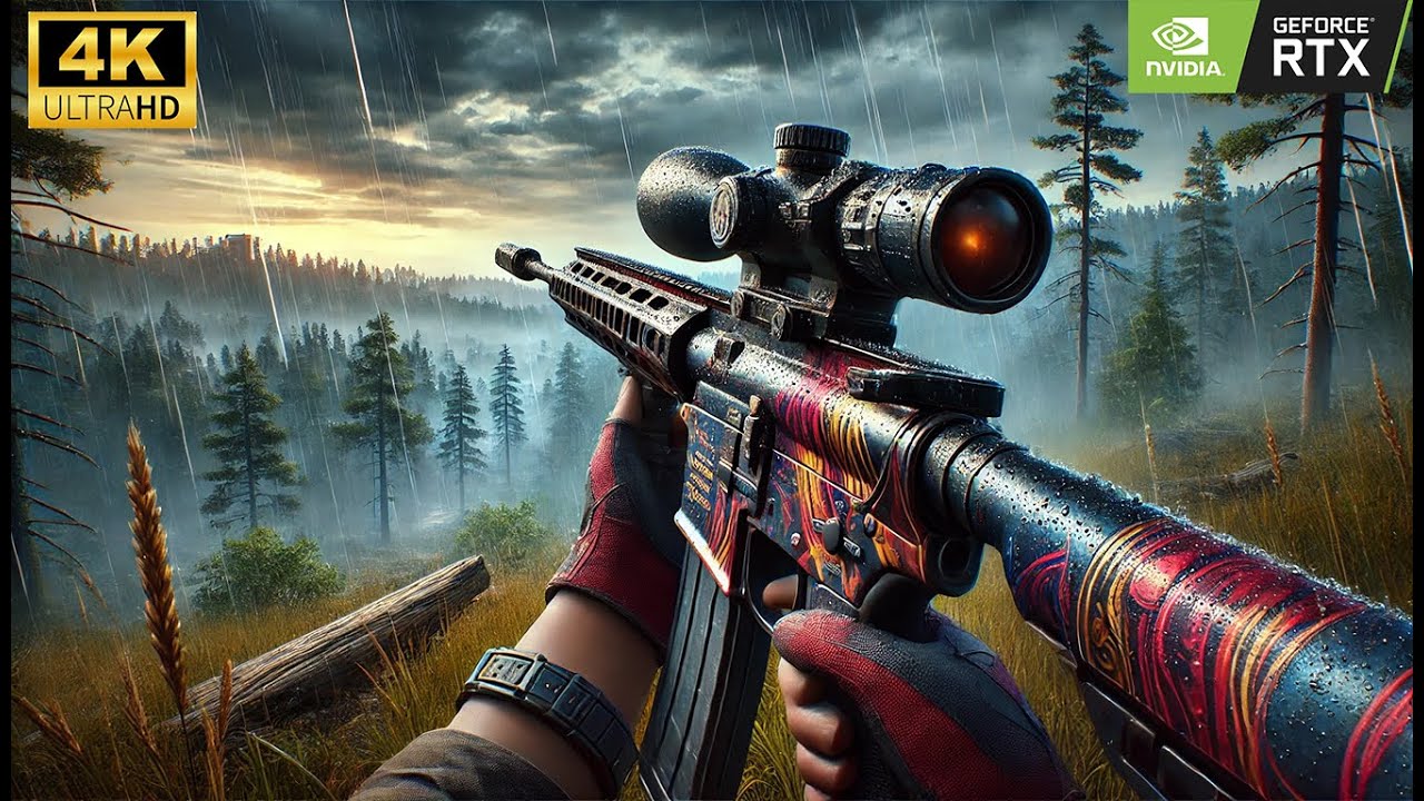 PUBG PC : RONDO RTX 5090 4K Gameplay | KAR98 Sniper God Mode ...