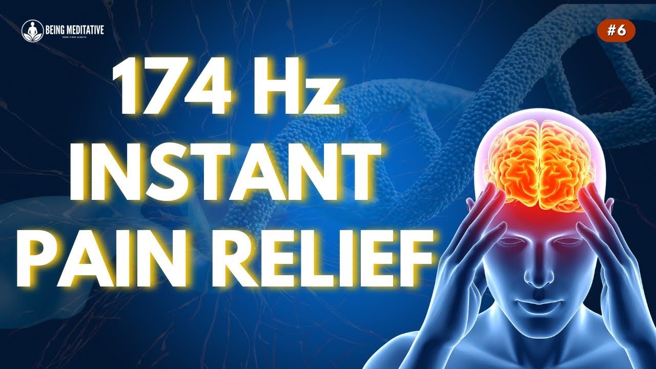 174Hz PAIN RELIEF Frequency | INSTANT Physical Healing & Grounding ...