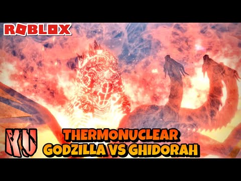 Thermonuclear Godzilla Vs. Ghidorah KOTM Boston Battle! | Roblox Kaiju ...