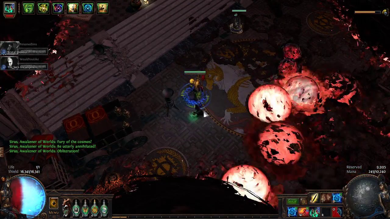 Herald of Agony Sirus Deathless Face Tank Awakening Level 8 - YouTube