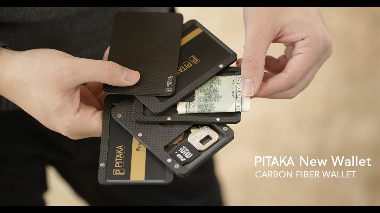 PITAKA - Redefine Carbon Fiber Wallet - YouTube