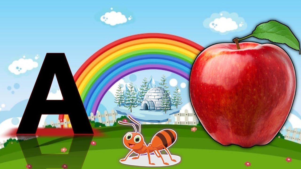 A for Apple | abcd | phonics song | ABC Alphabet Song - YouTube