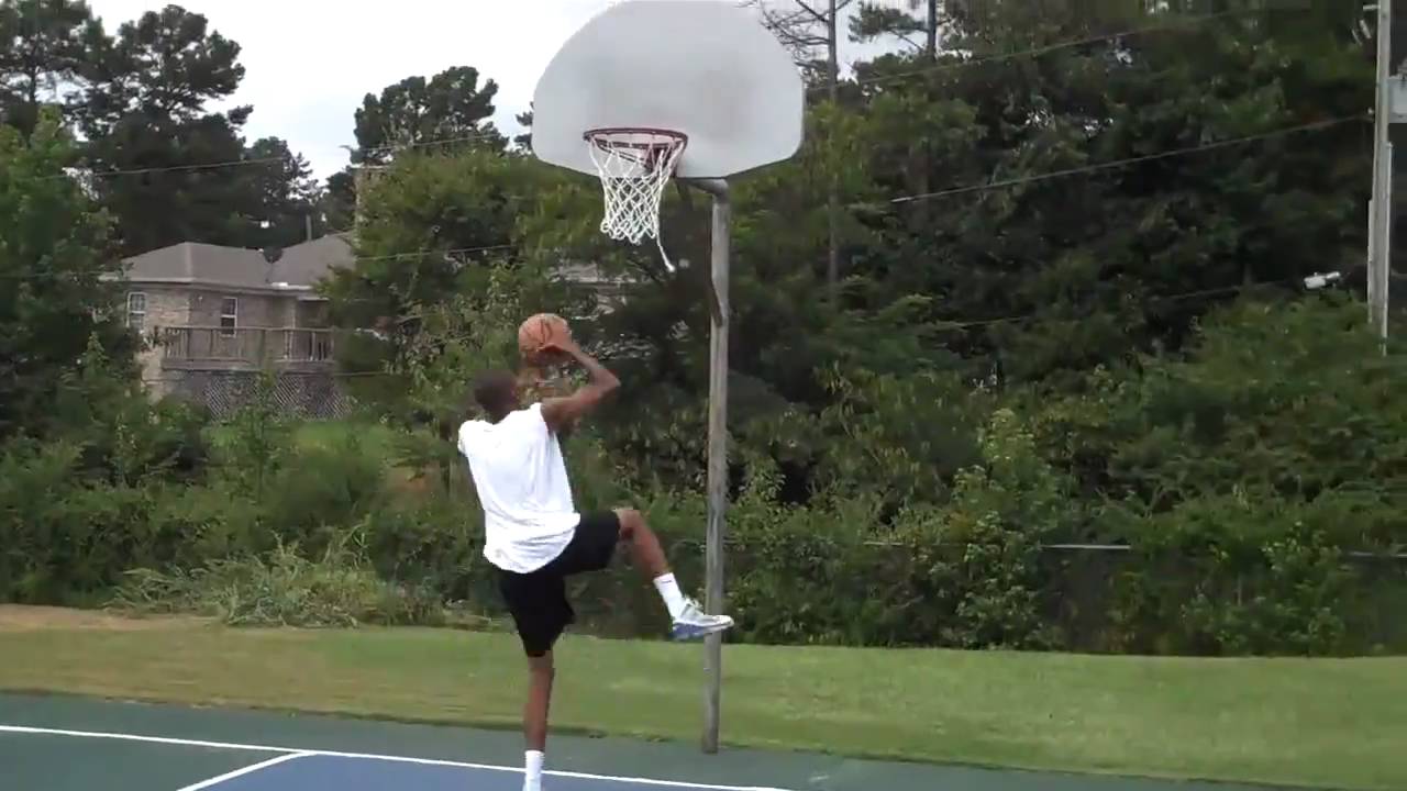Insane 8th Grade Dunks (Lebron, Wade, Bosh) |13 yr. old| AR Wings 14U ...