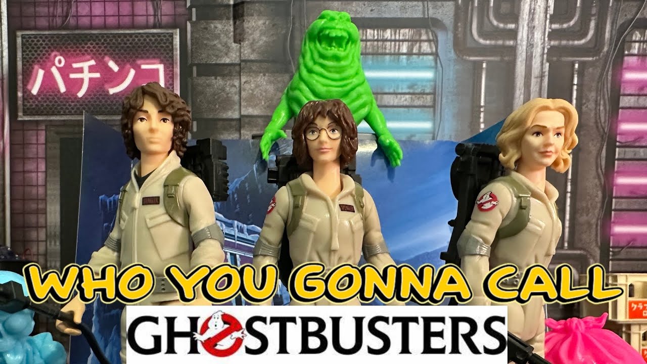 GHOSTBUSTERS Ecto Collection Fright Features Phoebe, Callie and Trevor ...