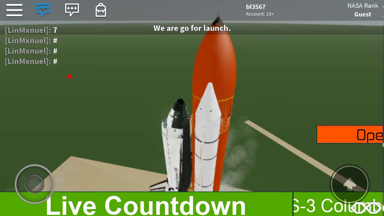 ROBLOX STS-3 Launch Part 2 - YouTube