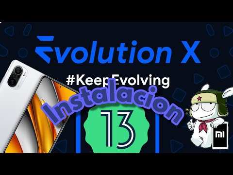 INSTALANDO ANDROID 13 EN POCO F3 || ROM EVOLUTION X BETA - YouTube