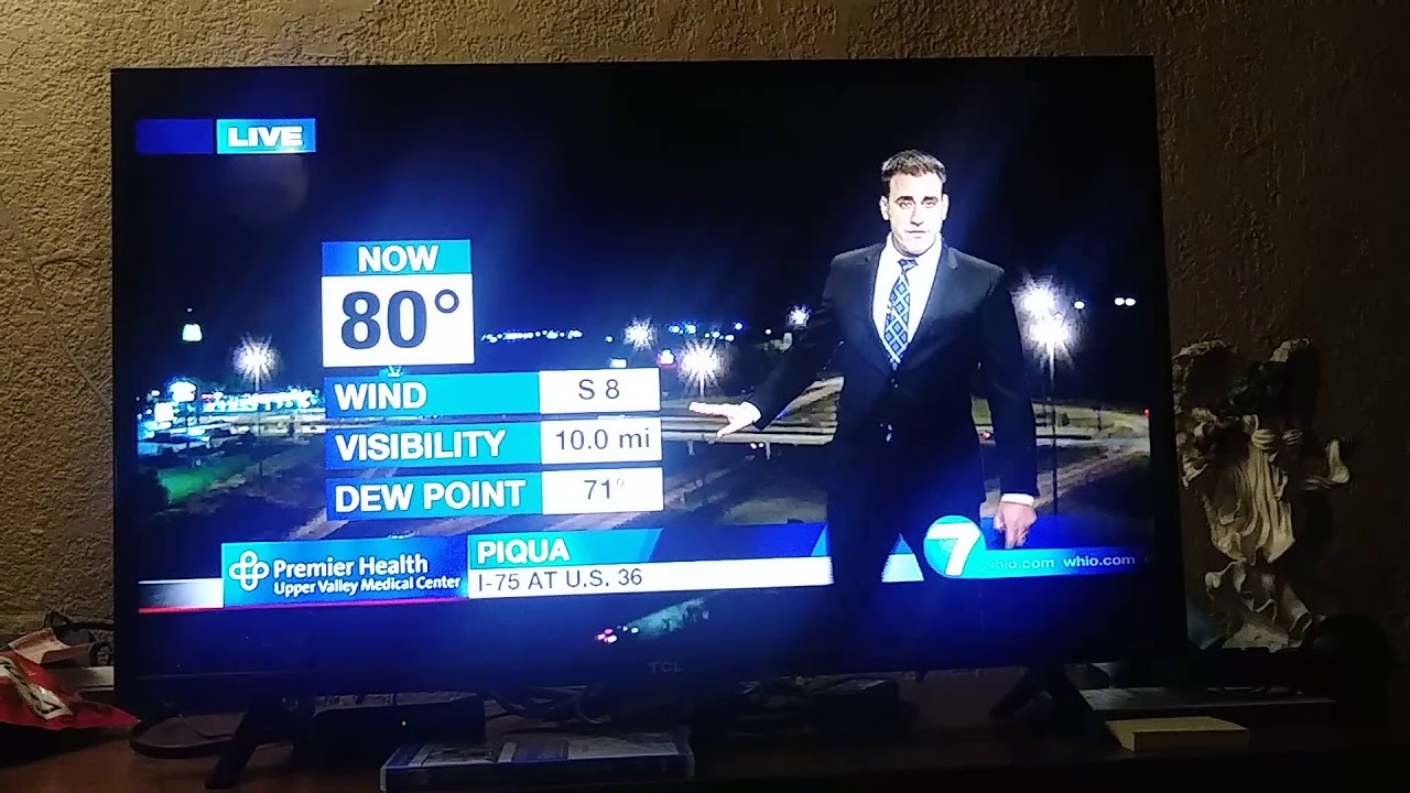 Brett Collar weather update for Dayton Ohio Whio t.v. - YouTube