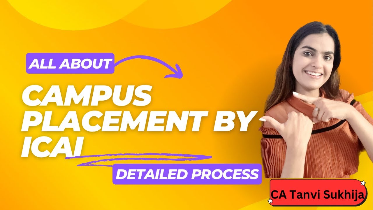 ICAI Campus Placement programme | Detailed process | ICAI | My ...