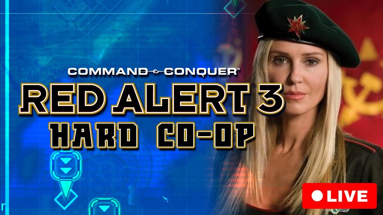 Red Alert 3 | Co-op Story #5 | Hard | Allies | The Unfathomable ...