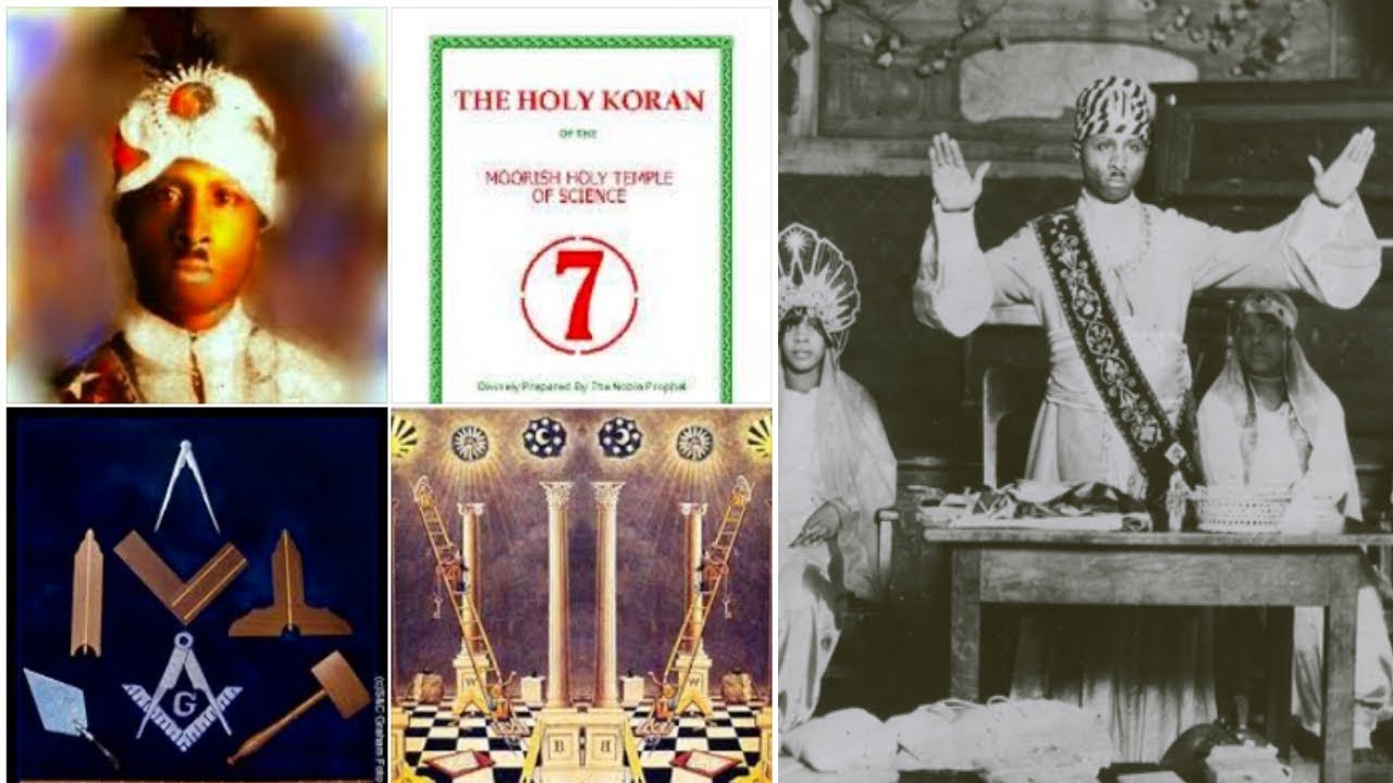 Pt. 4 / No MOOR Misunderstanding/ Drew Ali, Canaanite, Mansonry, Jews ...