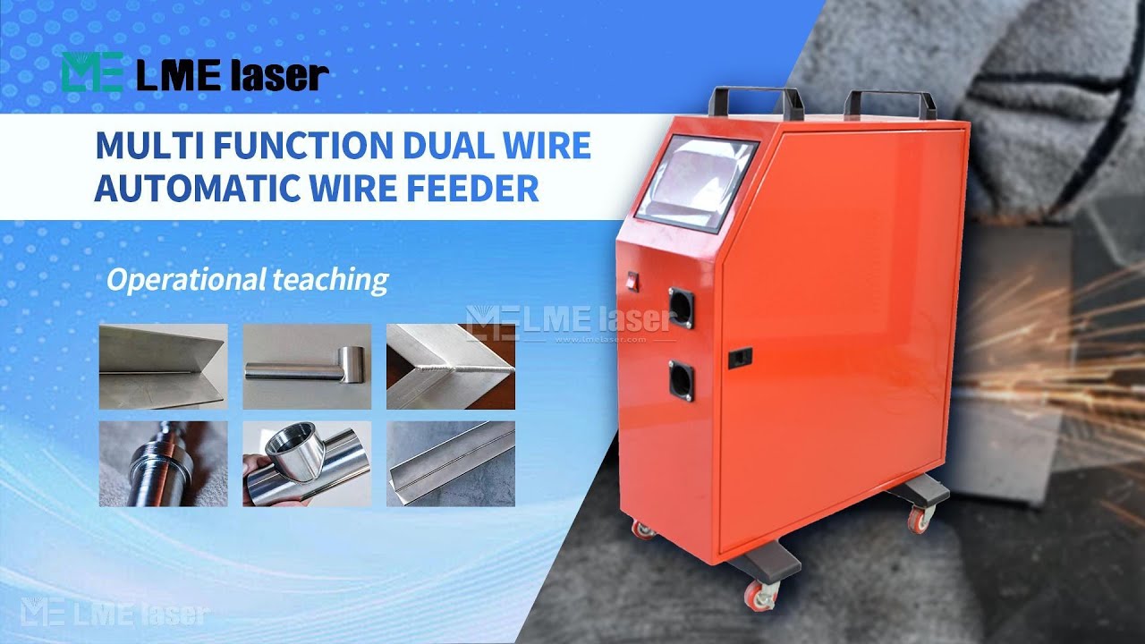 How to install dual wire feeder to the 4 in 1 fiber laser welding machine LME laser - YouTube