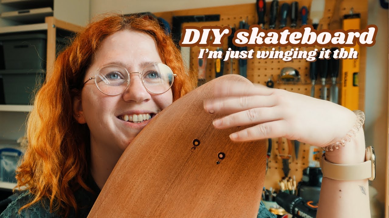 Making a skateboard with zero knowledge about skateboards - YouTube