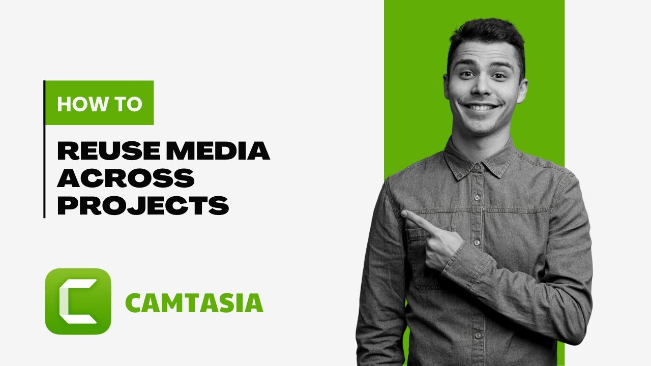 How To Reuse Media Across Projects in Camtasia - YouTube