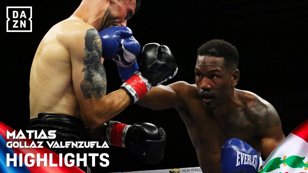 Subriel Matias vs. Gabriel Gollaz Valenzuela Fight Highlights - YouTube