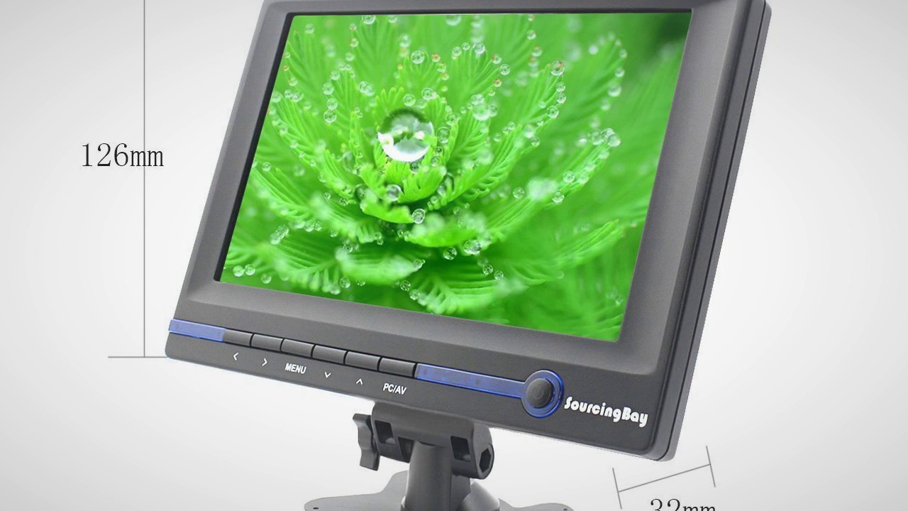 TFT Car LCD Monitor - YouTube