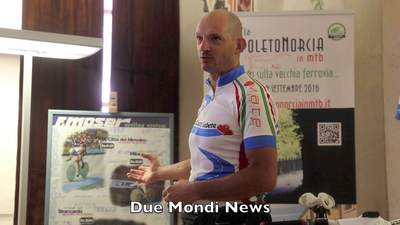 Presentazione 'la SpoletoNorcia in MTB 2016' intervento David Panichi ...