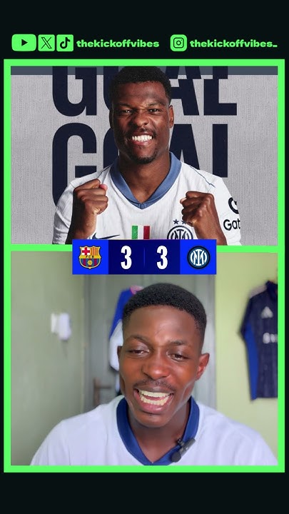 BARCA vs INTER Was CHAOS! 🤯🔥 | UCL Reaction | Champions League Semi-Final Madness! #ucl # BARINT ...