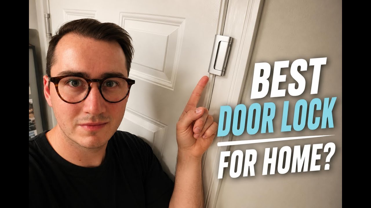 Installing Safety Lock on Door - YouTube