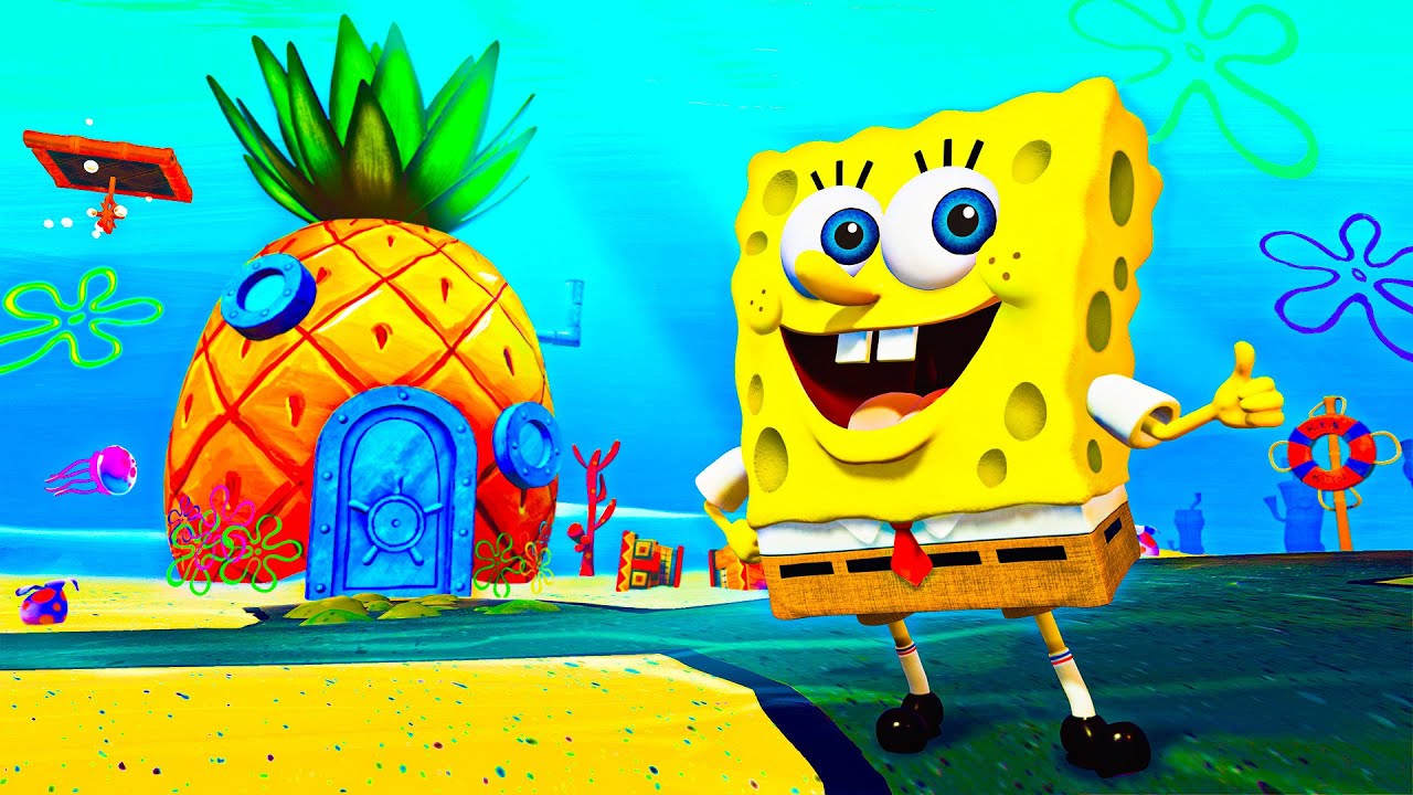 Resident Evil 4 Mod SpongeBob | SpongeBob - YouTube