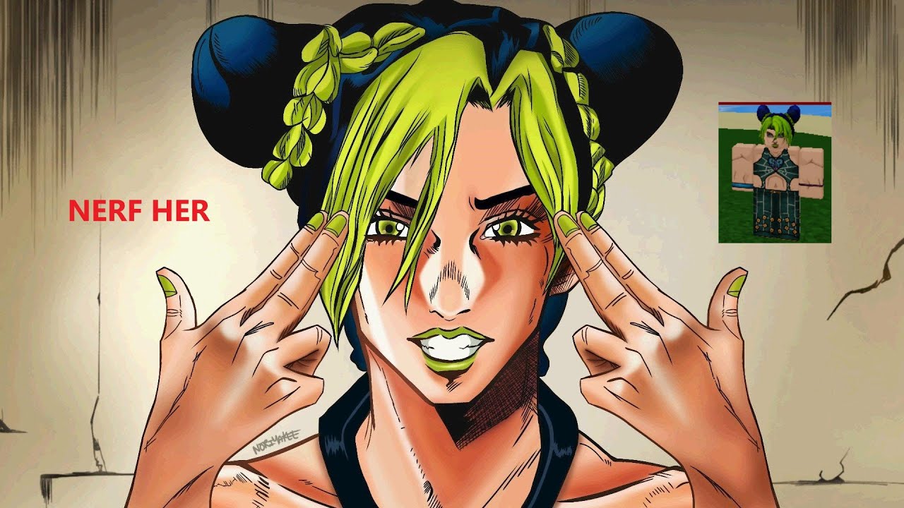 Jolyne in ABA be like - YouTube