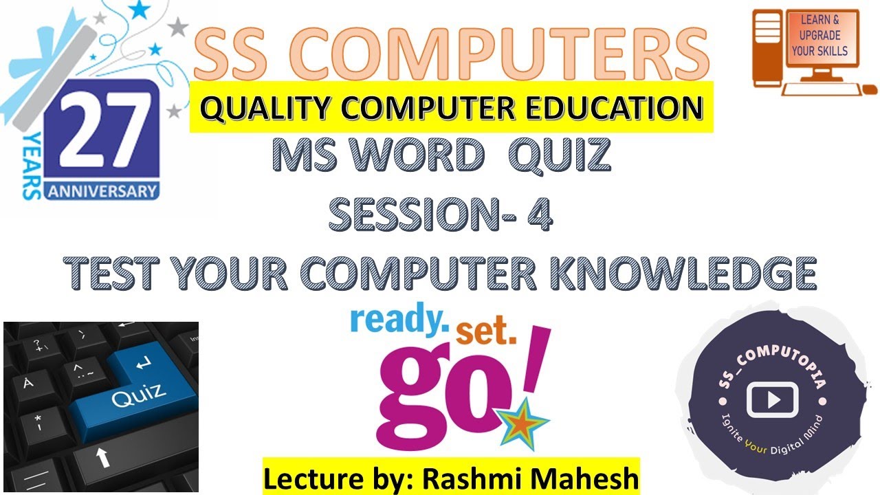 MS Word Basics Assessment - YouTube