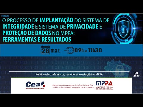 O PROCES. IMPLANT. SIST. INTEG. E SIST. PRIVAC. E PROTEÇÃO DADOS NO ...