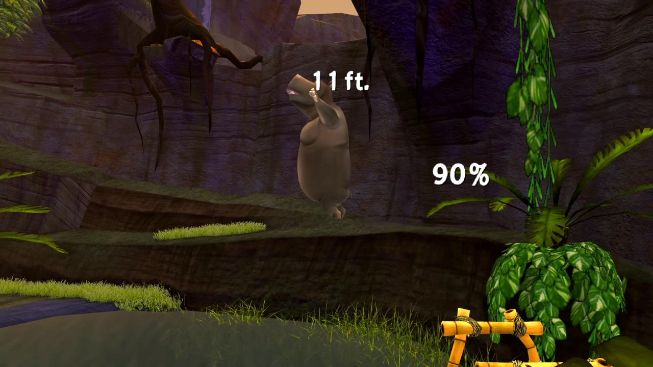 Madagascar: Escape 2 Africa (2008) (PC Game) - Diving Event - YouTube