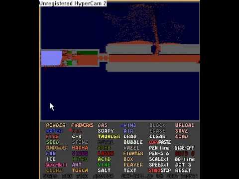 Cool things on powder game - YouTube