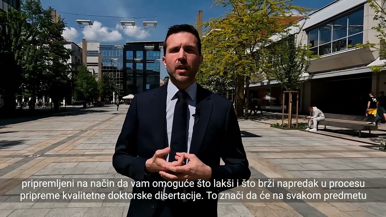 Dr. Marko Divjak o doktorskom programu - YouTube