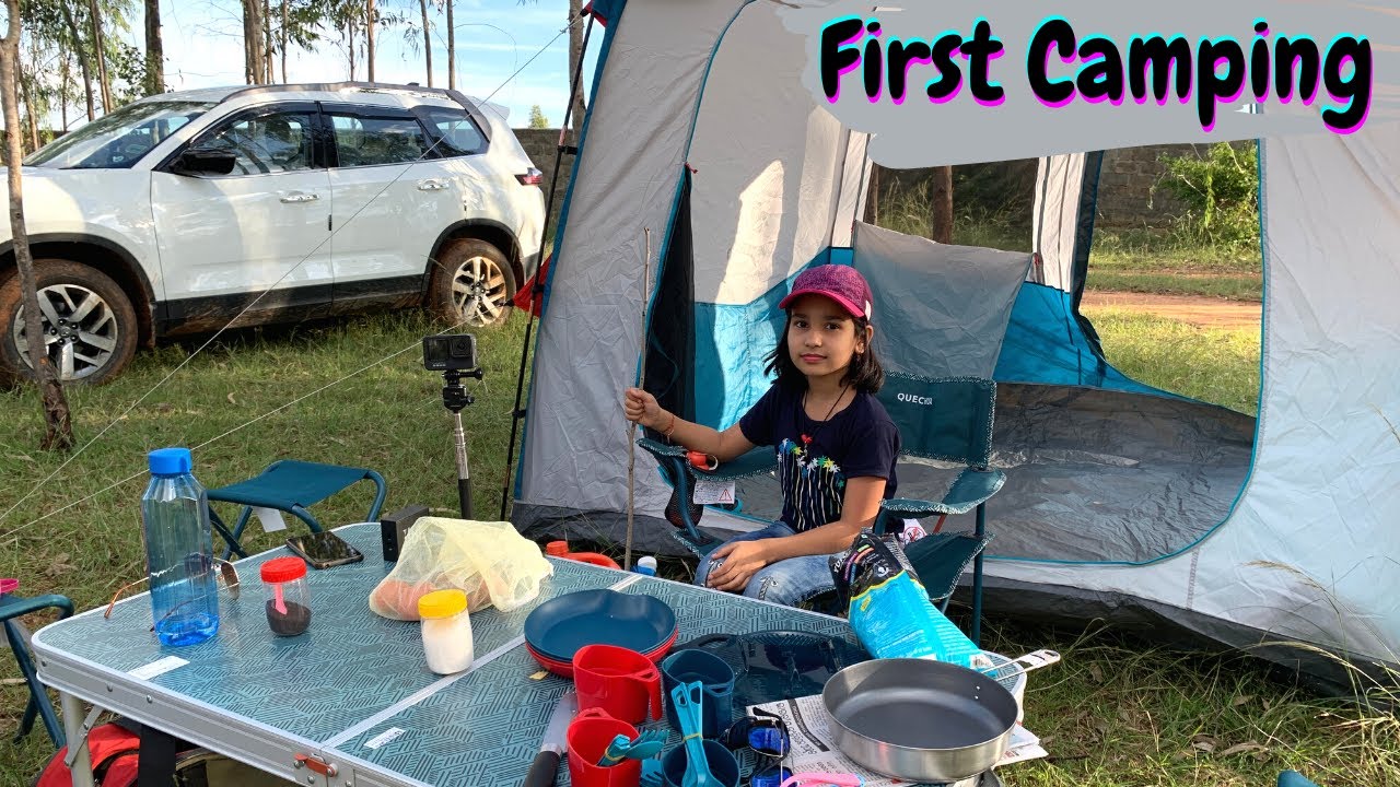 First Camping with Tata Safari / #ashutoshdash #learnwithpari - YouTube