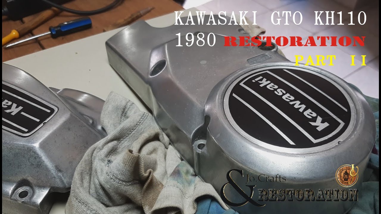 KAWASAKI GTO KH110 | RESTORATION PART II | BINTER GTO 1980 - YouTube