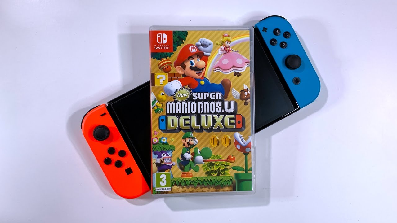 New Super Mario Bros. U Deluxe on Nintendo Switch OLED - YouTube