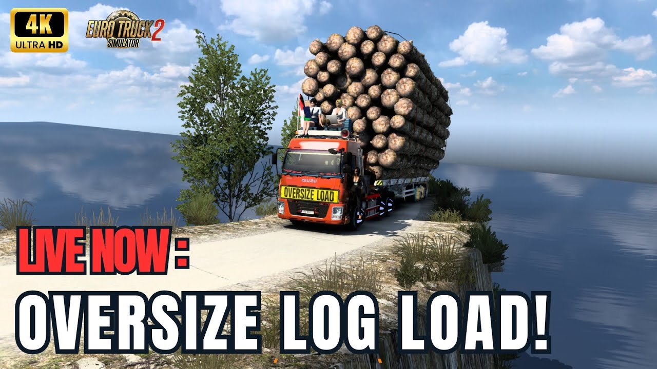 🔴 LIVE! Oversize Log Load on the World’s Deadliest Road | Can We ...