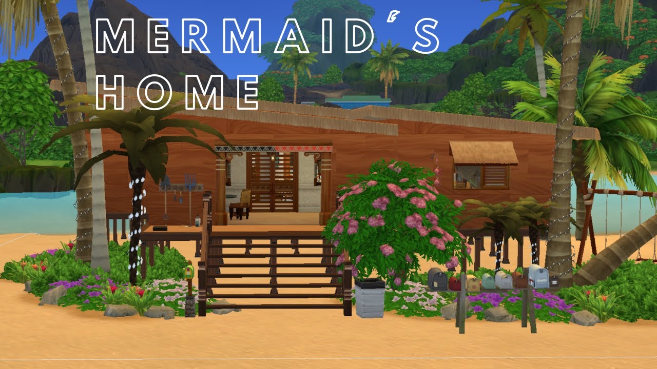 CHALLENGE: Things I Never Use | Mermaid's Home | Sims 4 Speedbuild ...