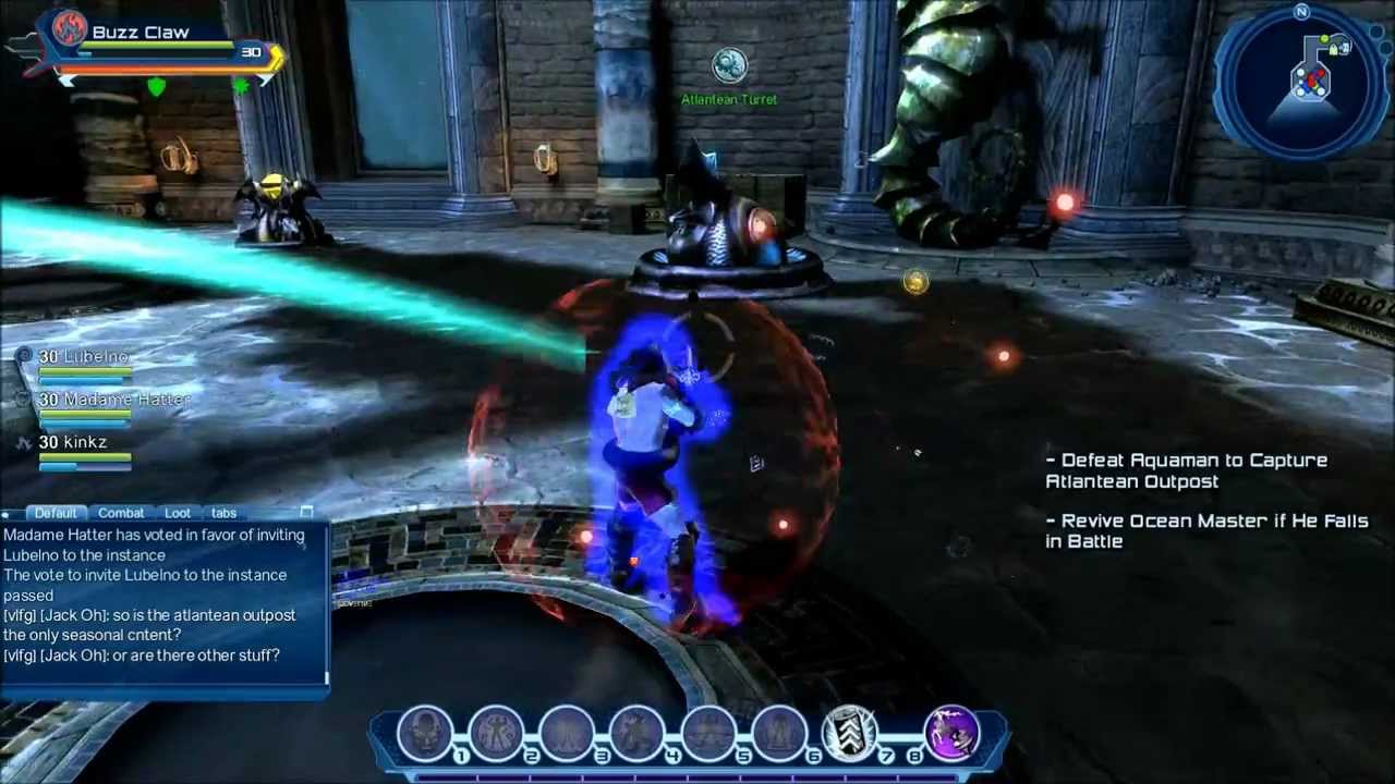DCUO: Seasonal Event: Tides of War: Buzz Claw: How its Done!! - YouTube