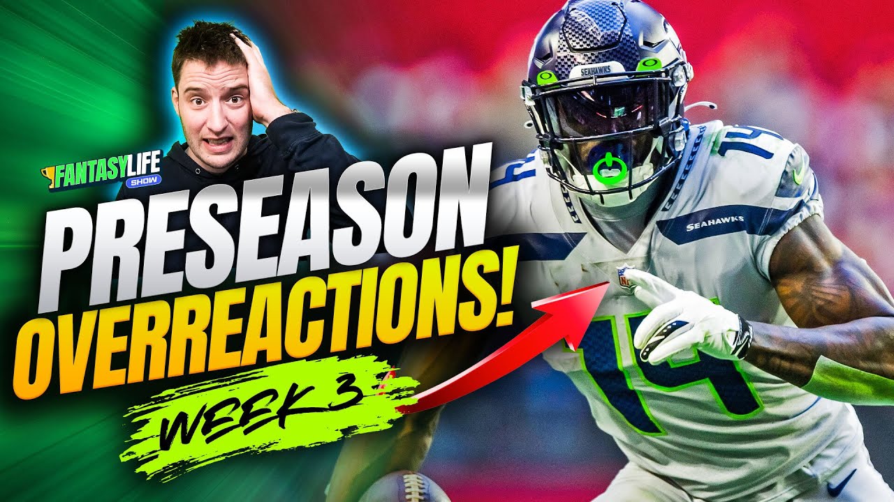 Preseason Week 3 Overreactions: Seattle's WR room upside, Bryce Young's ...