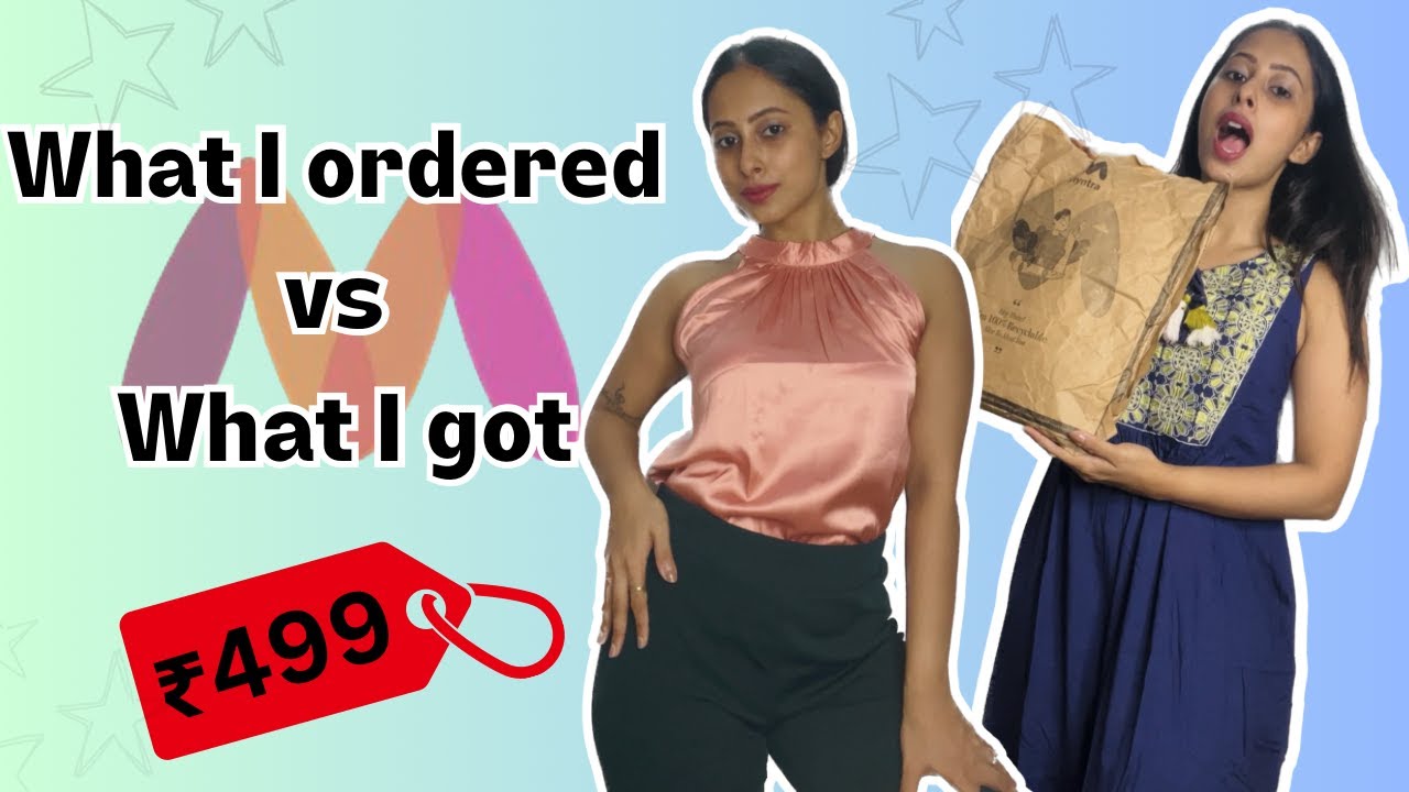 Myntra Review: What I Ordered vs. What I Received - Honest Try-On ...