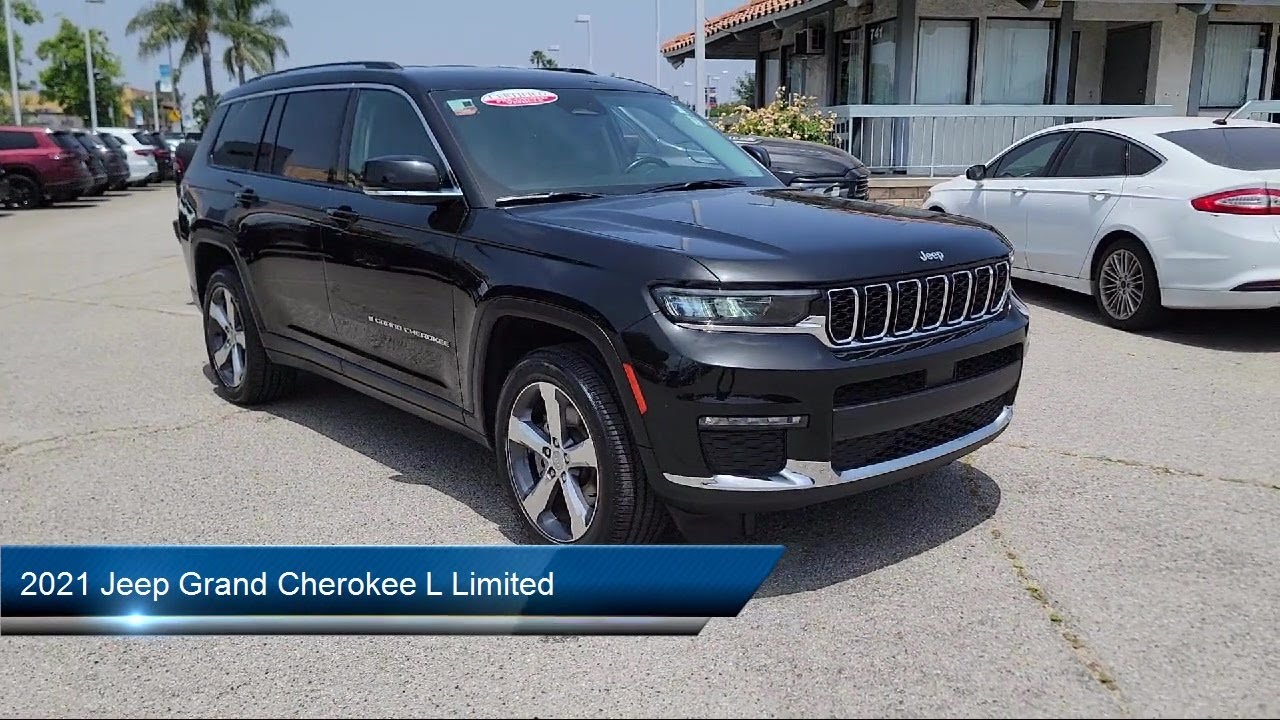 2021 Jeep Grand Cherokee L Limited Sport Utility Van Nuys San Fernando ...
