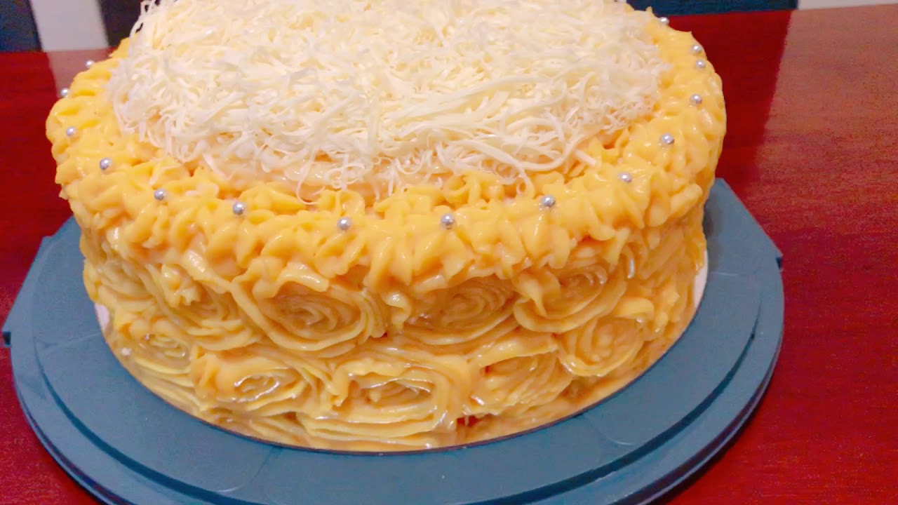 Yummy yema cake - YouTube