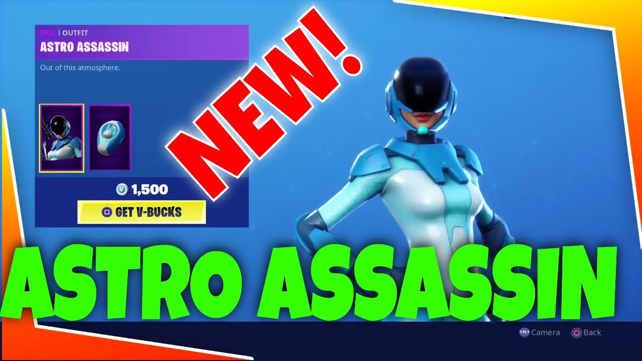 Fortnite Shop Item Right Now Today *NEW* ASTRO ASSASSIN SKIN! Fortnite ...