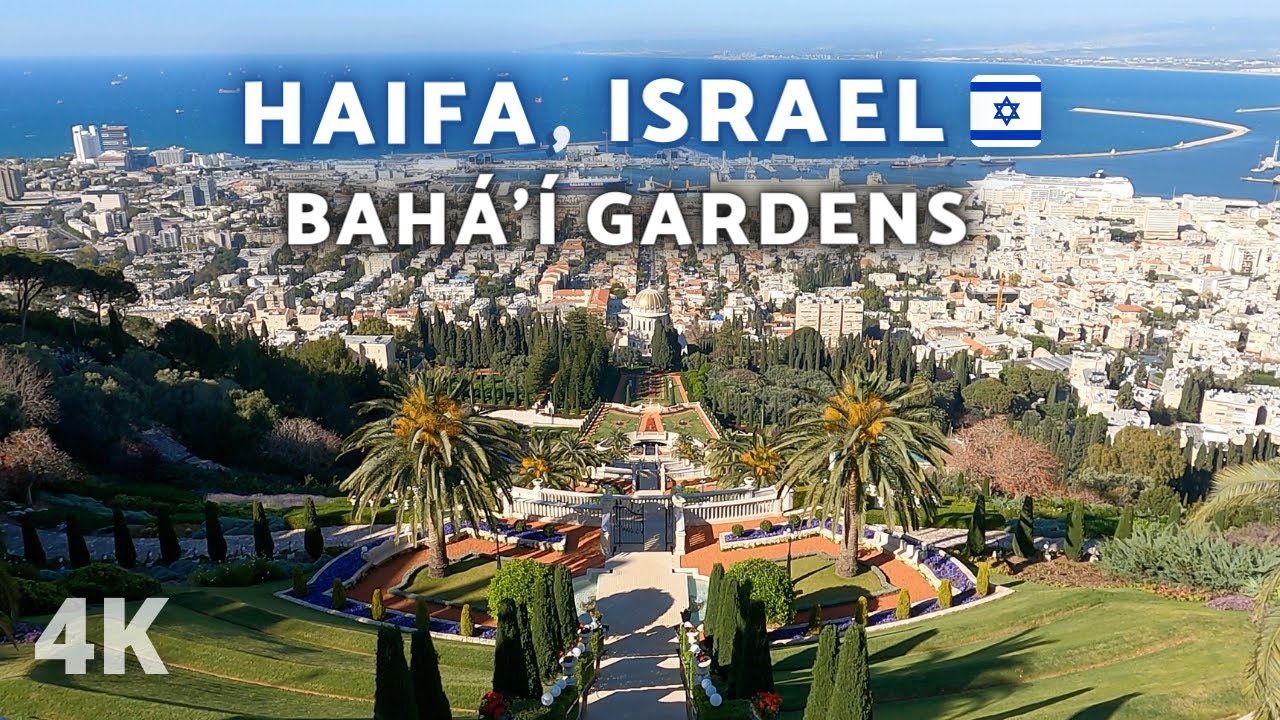 [4K] BAHÁ'Í GARDENS - HAIFA | ISRAEL - YouTube
