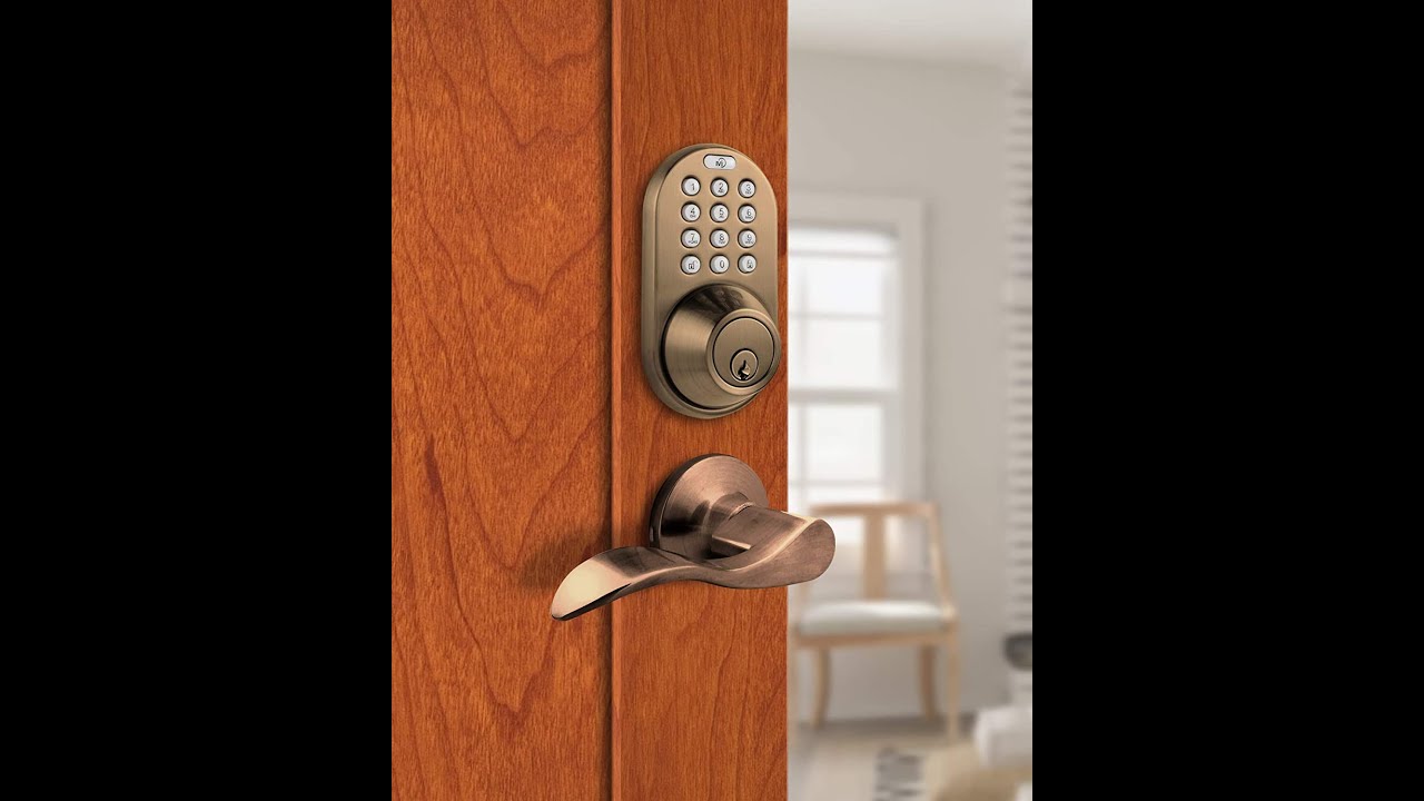 Mi Locks Keyless Entry Deadbolt Door Installation Tutorial - YouTube