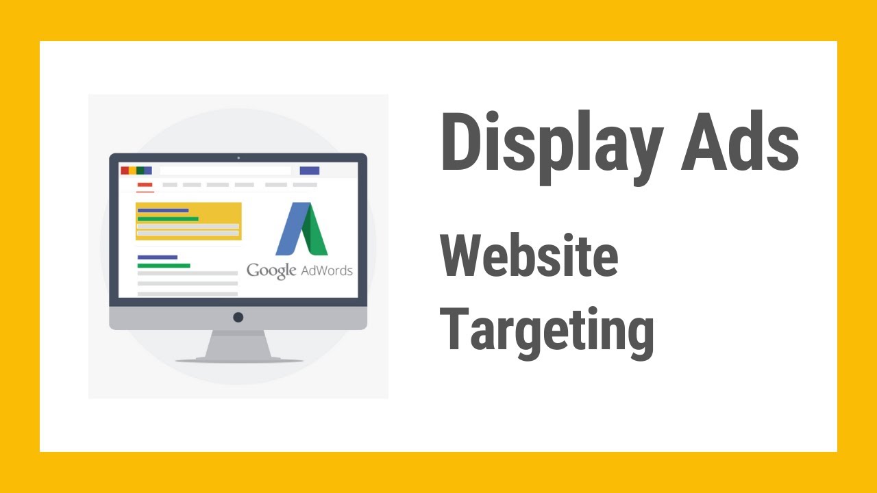 How to show Display Ads on Specific Websites? - YouTube